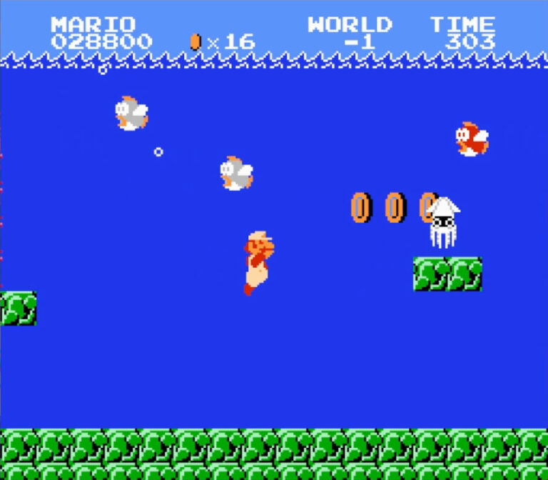 How to get to Minus World in Super Mario Bros - Bowser's Blog