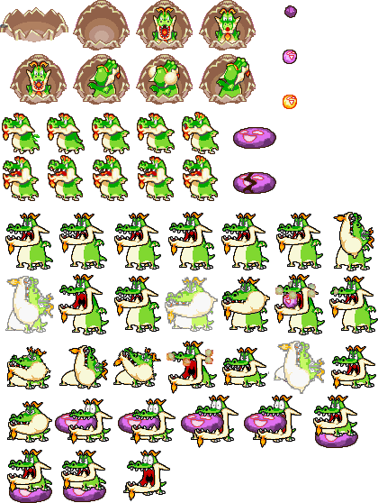 Mario and Luigi Superstar Saga Sprites Game boy advance Mario and Luigi Superstar Saga Sprites Game boy advance